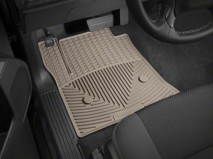 Weathertech Sierra 2500 All-Weather Front Rubber Floor Mats; Tan W308TN ...