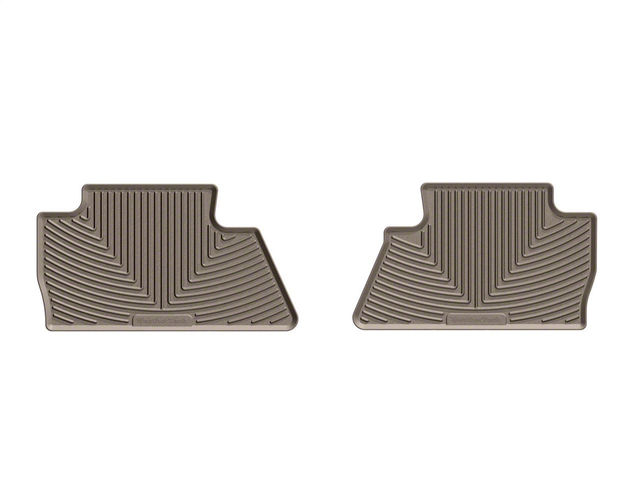 Weathertech Sierra 3500 All-Weather Rear Rubber Floor Mats; Tan W311TN ...