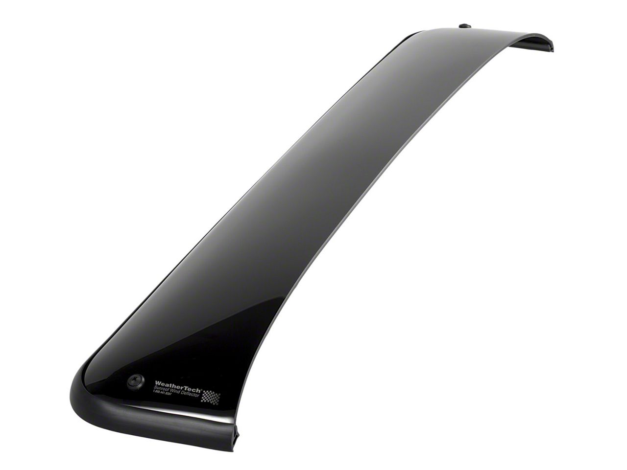 Weathertech Sierra 3500 Sunroof Wind Deflector; Dark Smoke 89147 (14-15 ...