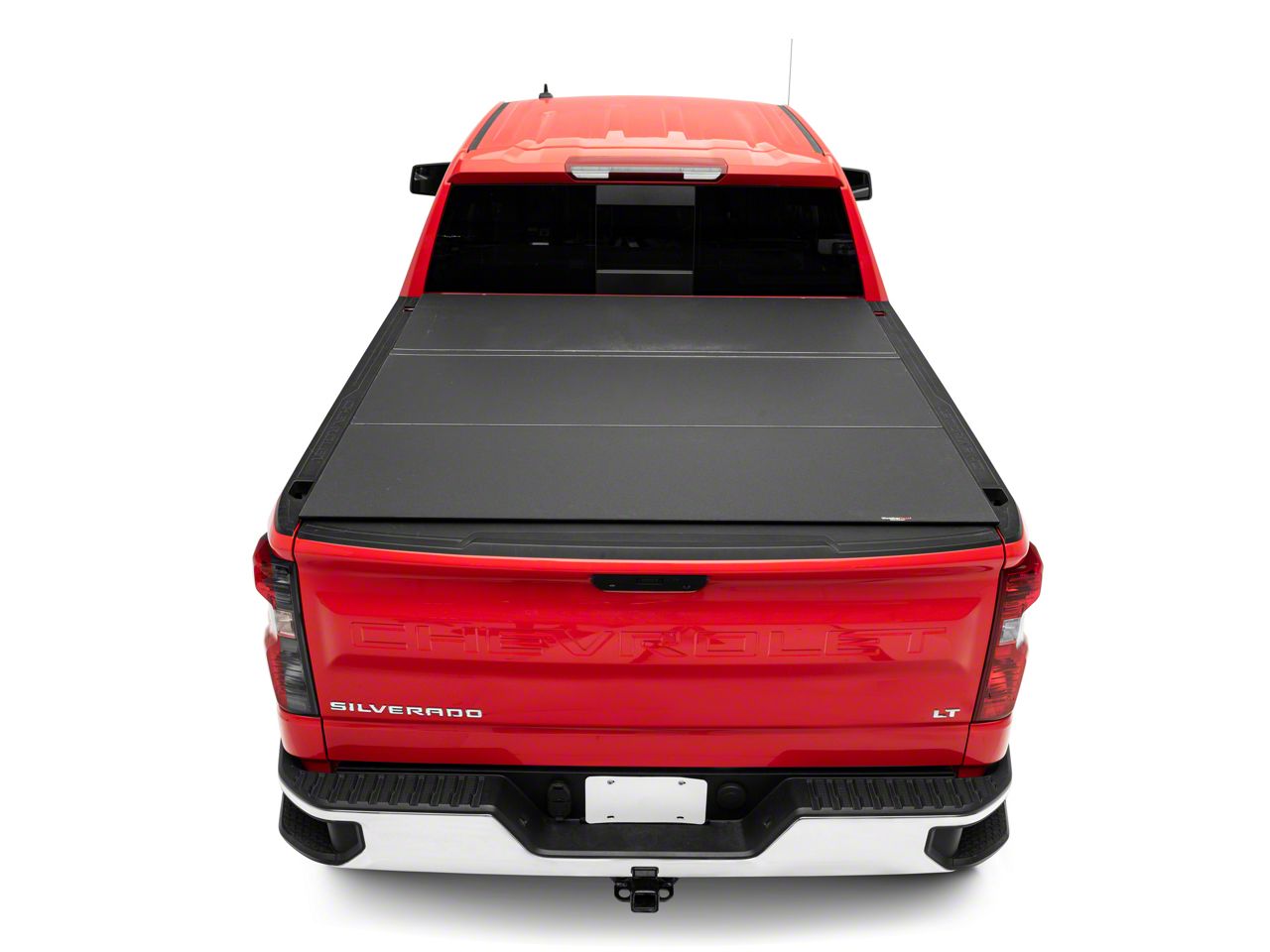 Weathertech Silverado 1500 AlloyCover Hard Tri-Fold Tonneau Cover ...
