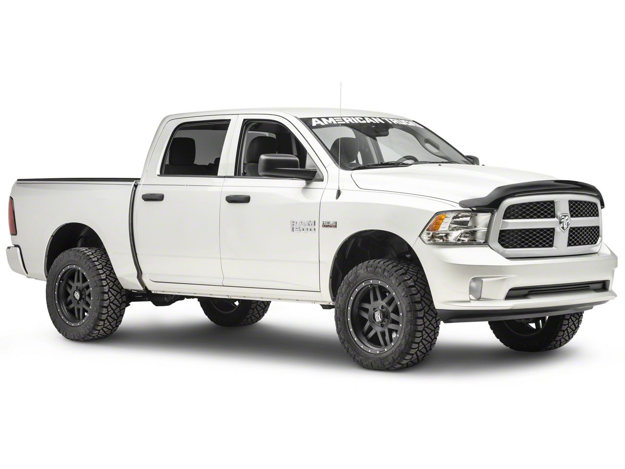 Weathertech RAM Stone & Bug Deflector - Dark Smoke 50192 (09-18 RAM 1500)