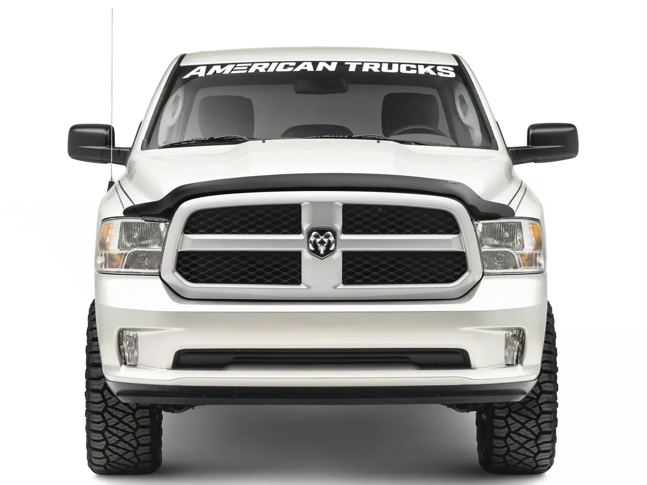 Weathertech RAM Stone & Bug Deflector - Dark Smoke 50192 (09-18 RAM 1500)