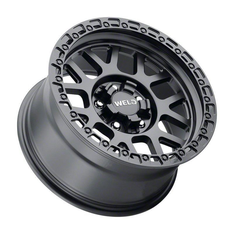 Weld Off-Road F-150 Cinch Satin Black 6-Lug Wheel; 17x10; -25mm Offset ...