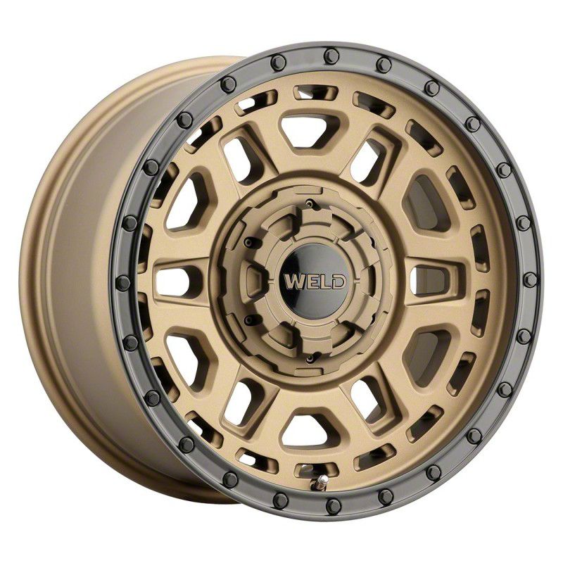 Weld Off-Road F-150 Crux Satin Bronze 6-Lug Wheel; 17x9; -12mm Offset ...