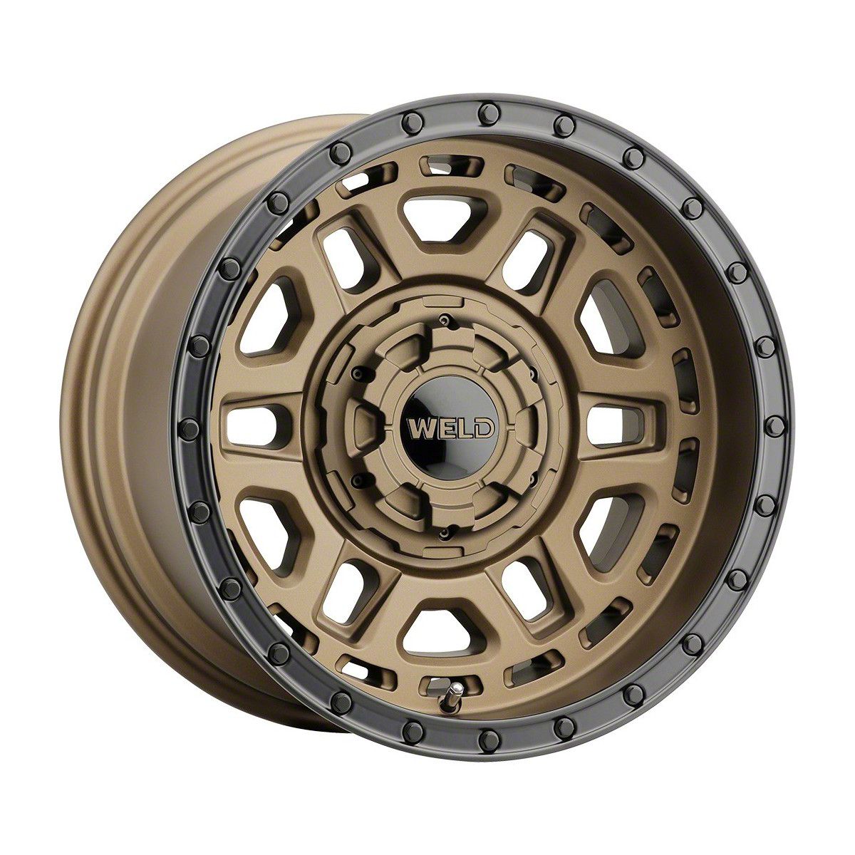 Weld Off-Road Sierra 1500 Crux Satin Bronze 6-Lug Wheel; 17x9; 0mm ...
