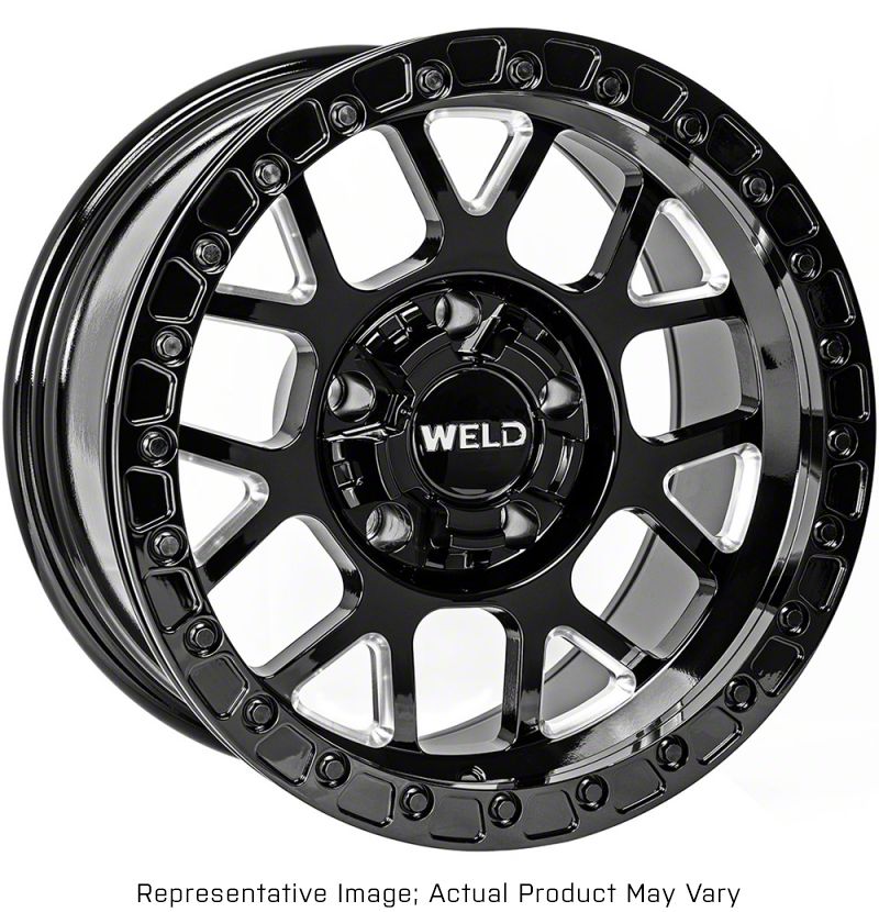 Weld Off-Road F-150 Cinch Beadlock Candy Red 6-Lug Wheel; 17x9; -12mm ...