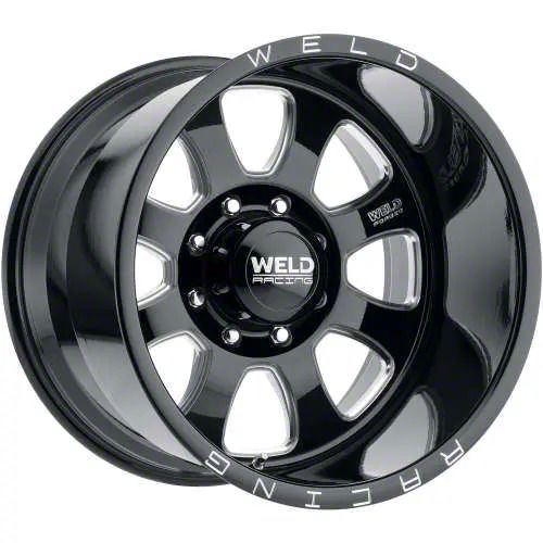 Weld Off-Road F-350 Super Duty Renegade XT Gloss Black Milled 8-Lug ...