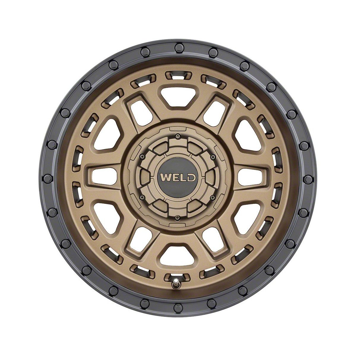 Weld Off-Road Yukon Crux Satin Bronze 6-Lug Wheel; 17x9; 0mm Offset ...