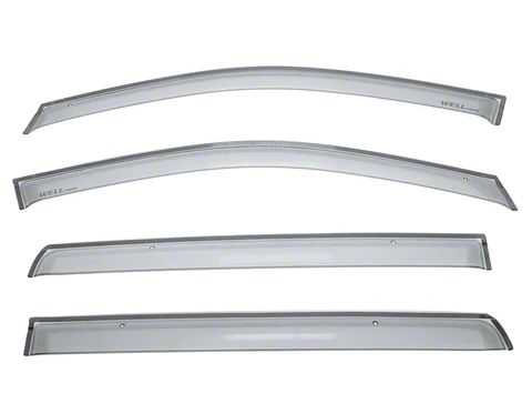 WELLvisors Ranger Premium Series Taped-on Window Visors Wind Deflectors ...