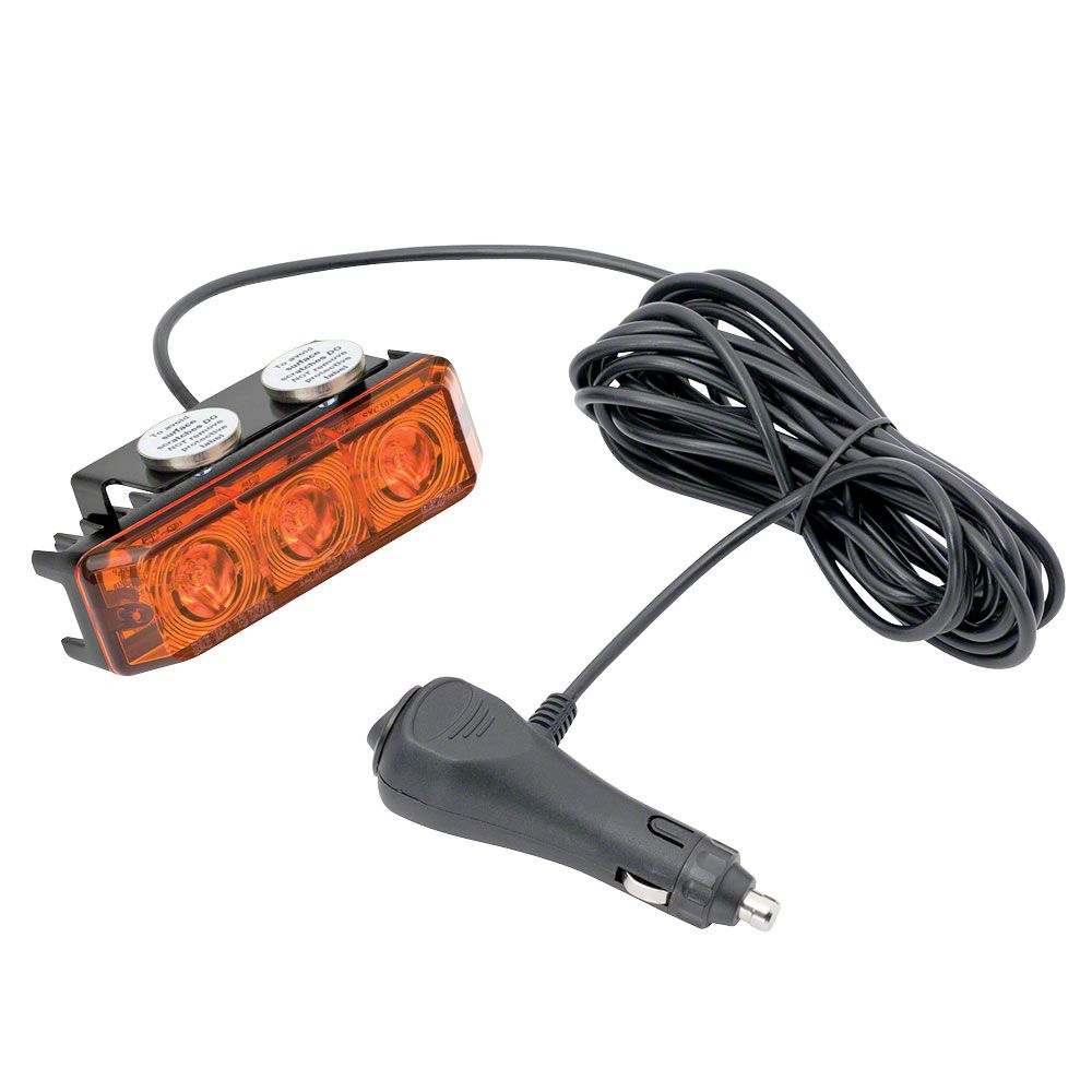 RAM 3500 LED Strobe Light; With 13-Foot Coiled Cord and Magnetic Base ...