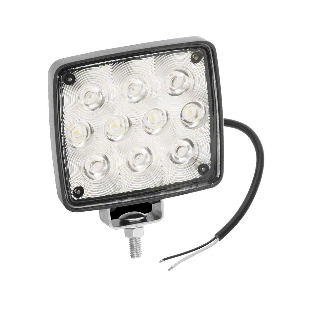 Ranger Rectangular Auxiliary LED Work Light; For Hardwiring; With ...