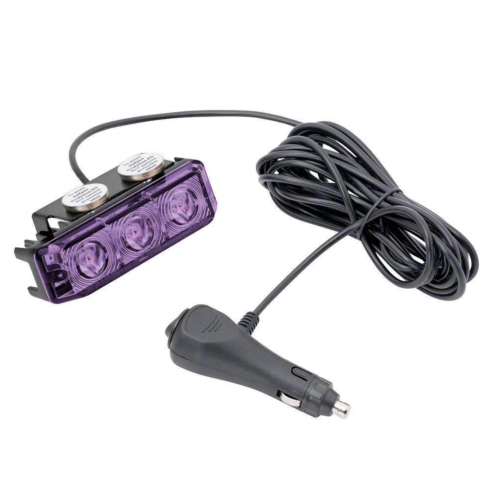 Silverado 1500 LED Strobe Light; With 13-Foot Coiled Cord and Magnetic ...