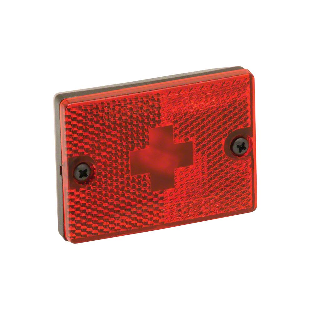 Silverado 1500 Side Marker; With Reflex Lens; 18-Inch Pigtail; Red ...