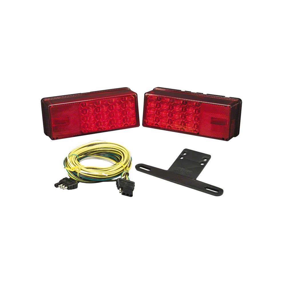 Silverado 1500 Trailer Light Kit LED; For Over 80-Inch Wide Trailer; 3 ...