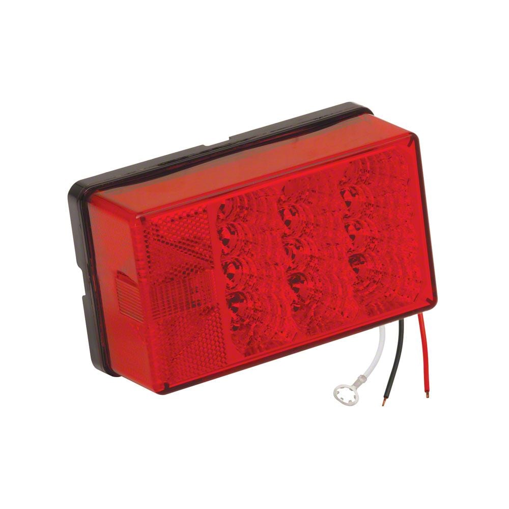 F-250 Super Duty 8-Function Tail Light LED; Waterproof; 4 X 6-Inch; Low ...