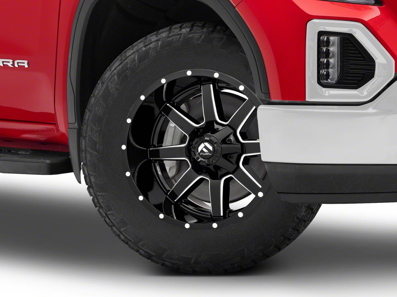 Wesrock Wheels Sierra 1500 Maverick Gloss Black Milled 6-Lug Wheel ...