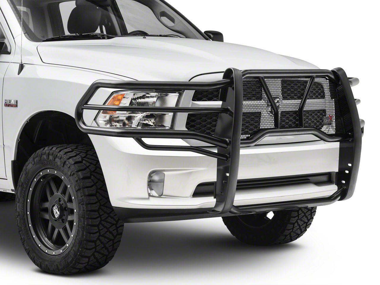 Westin RAM 1500 HDX Winch Mount Grille Guard; Black 57-93545 (09-18 RAM ...