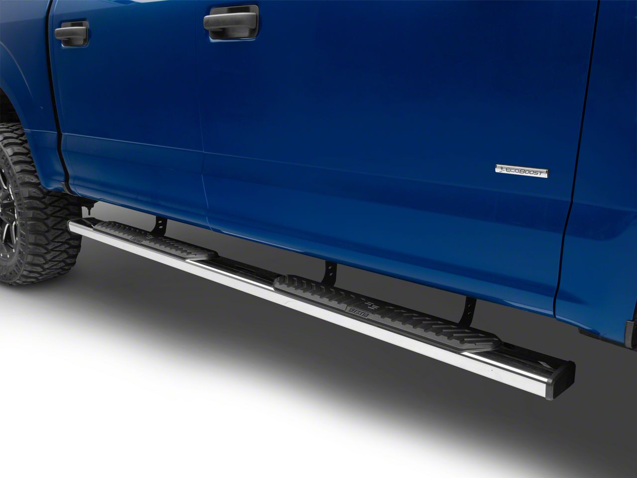 Westin F-150 R5 Nerf Side Step Bars; Stainless Steel T536501 (15-25 F ...