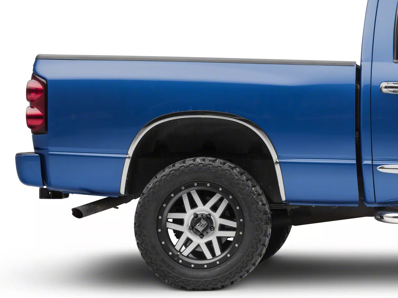 Wheel Well Fender Trim Molding Stainless Steel 02 08 RAM 1500
