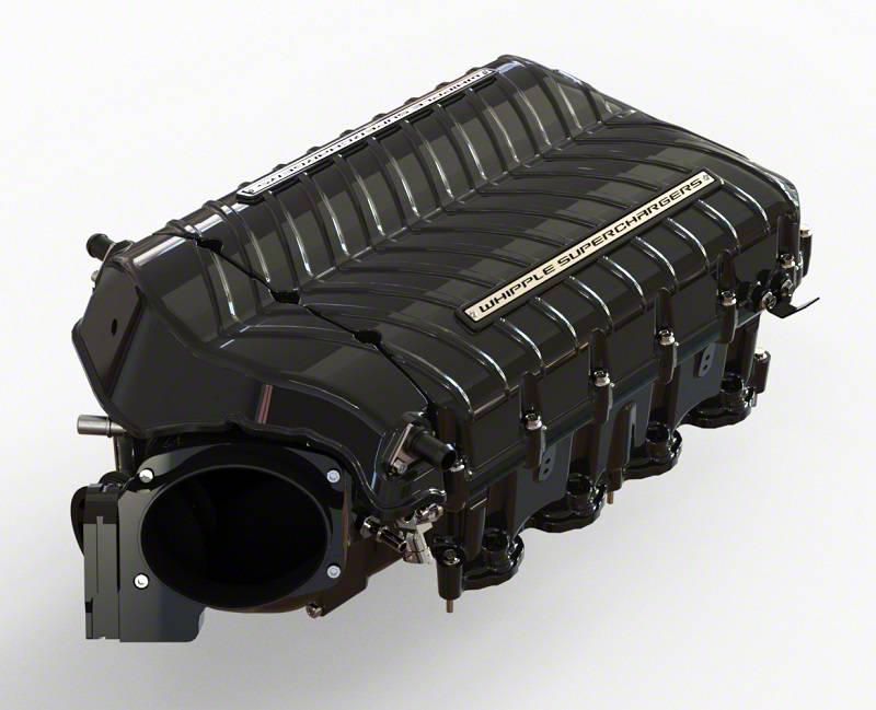 Whipple F-150 Gen 6 W185AX 3.0L Intercooled Supercharger Kit; Black ...