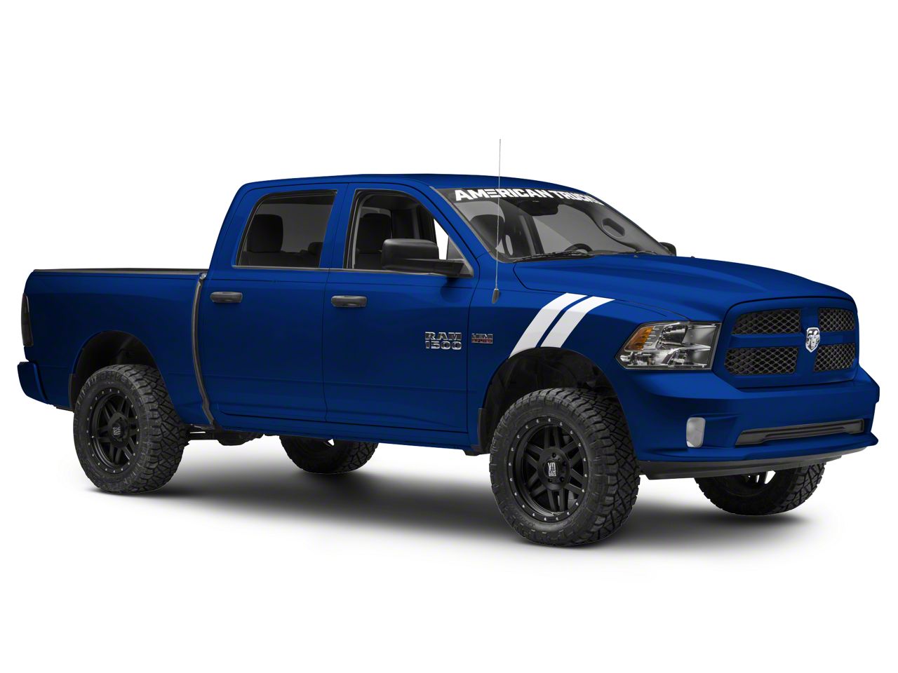 SEC10 RAM 1500 White Hash Marks R105410 (09-18 RAM 1500)