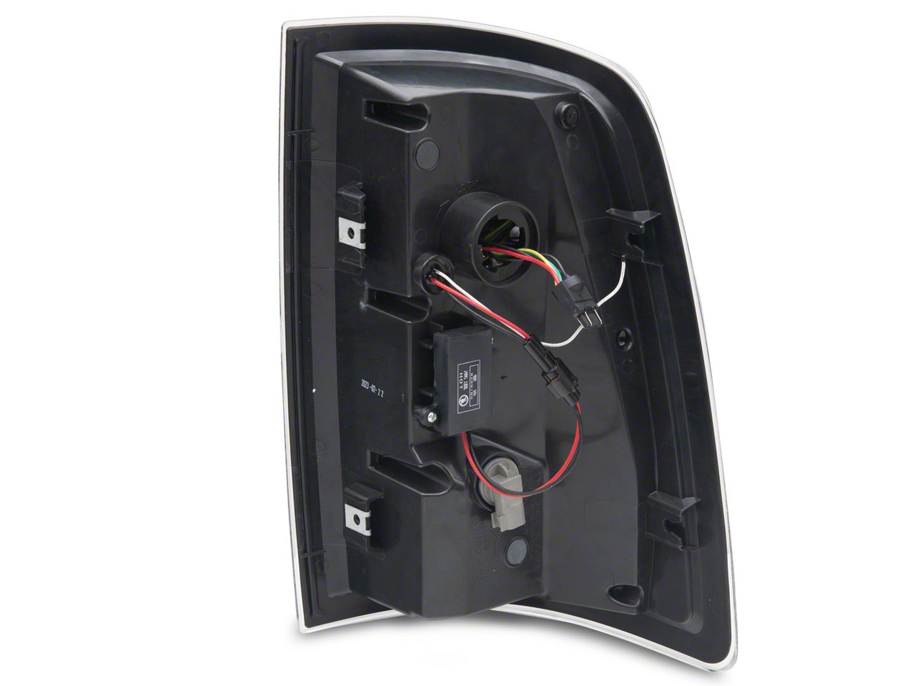 RAM 1500 Sequential LED Tail Lights; Gloss Black Housing; Clear Lens ...