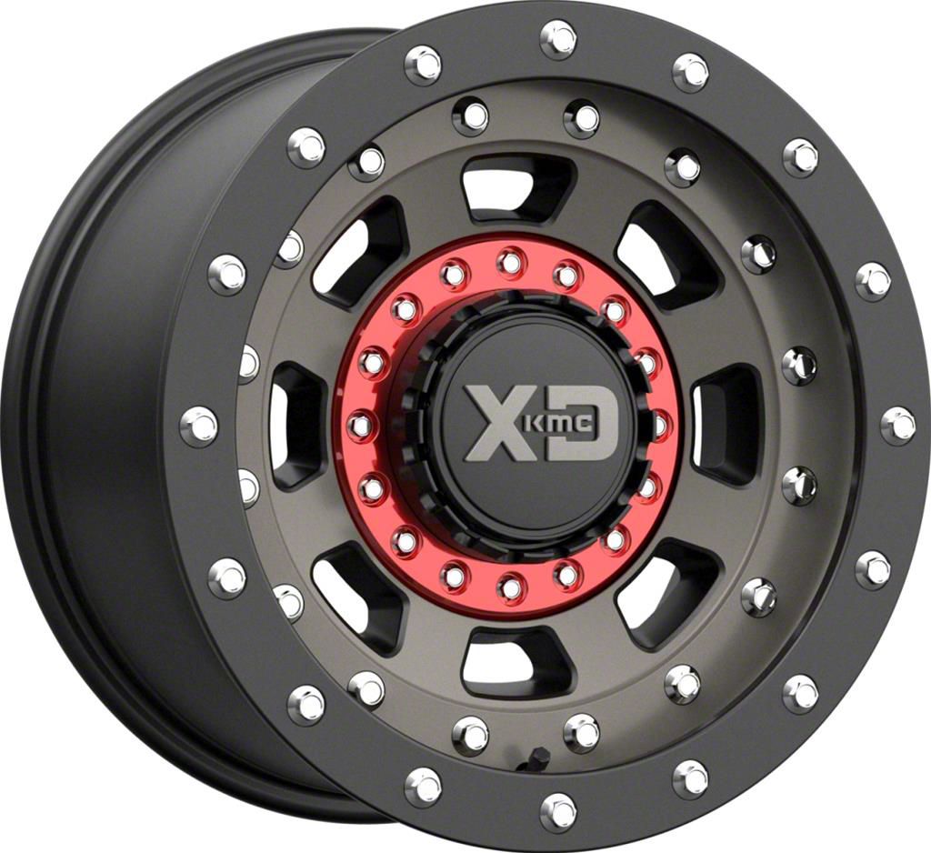 XD F-150 FMJ Satin Black with Dark Tint 6-Lug Wheel; 20x10; -18mm ...