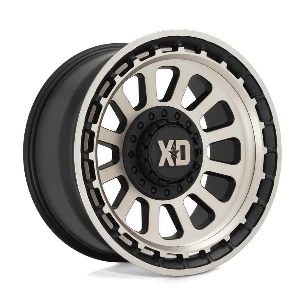 XD RAM 1500 Omega Satin Black with Bronze Tint 5-Lug Wheel; 20x10 ...