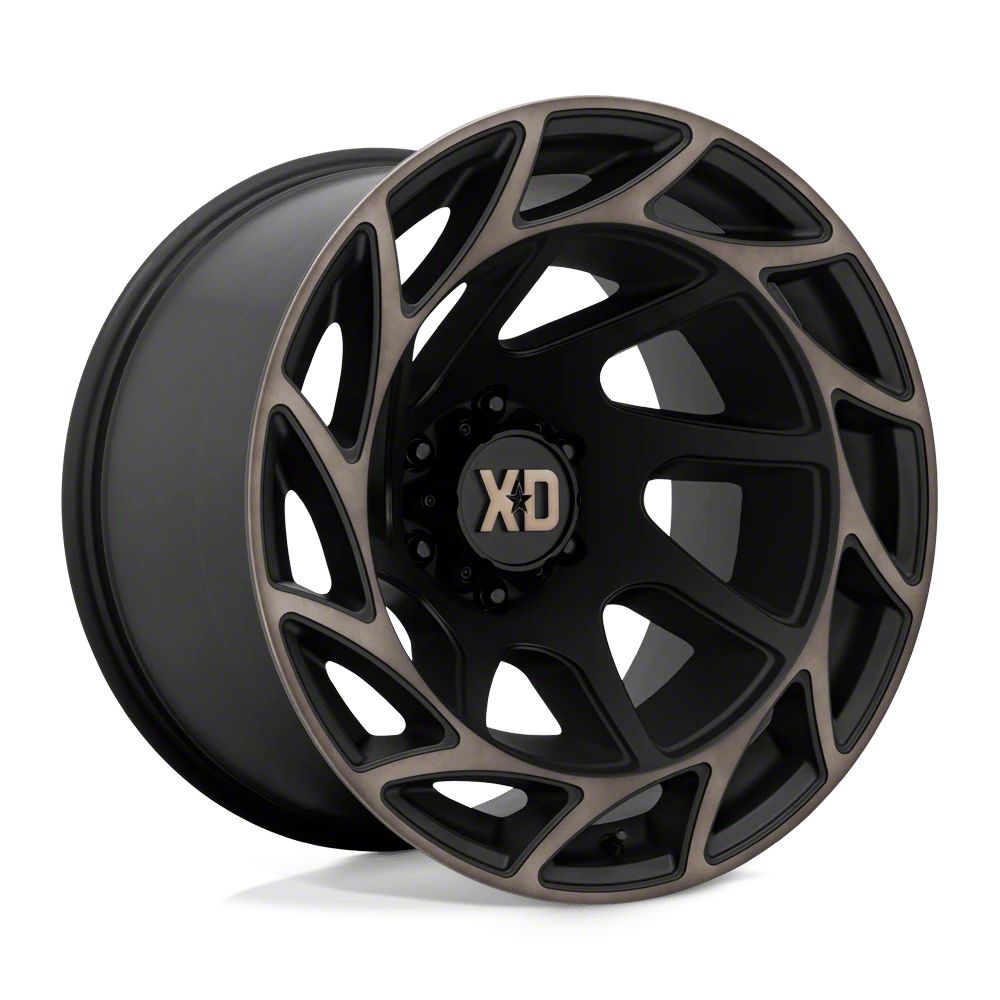 XD F-150 Onslaught Satin Black with Bronze Tint 6-Lug Wheel; 20x12 ...