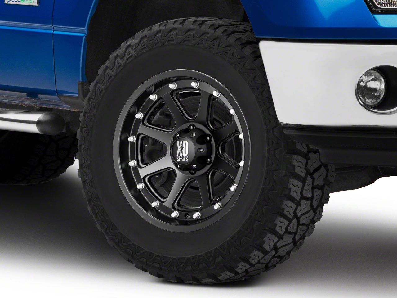 XD F-150 Addict Matte Black 6-Lug Wheel - 18x9 -12mm Offset ...