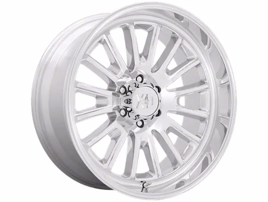 XD F-250 Super Duty Rover Polished 8-Lug Wheel; 20x10; -18mm Offset ...