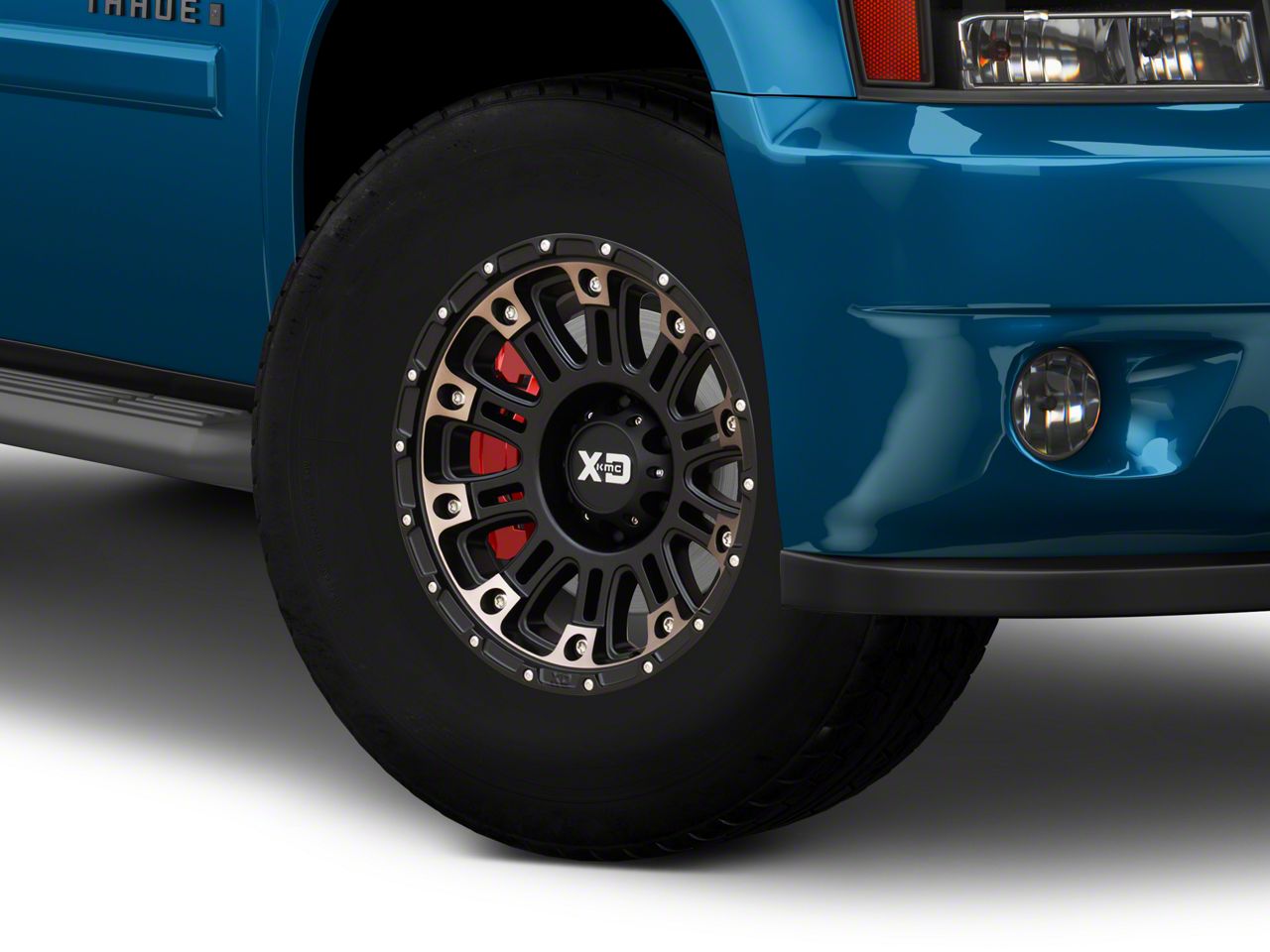 XD Ranger Hoss II Satin Black Machined with Gray Tint 6-Lug Wheel; 17x9 ...
