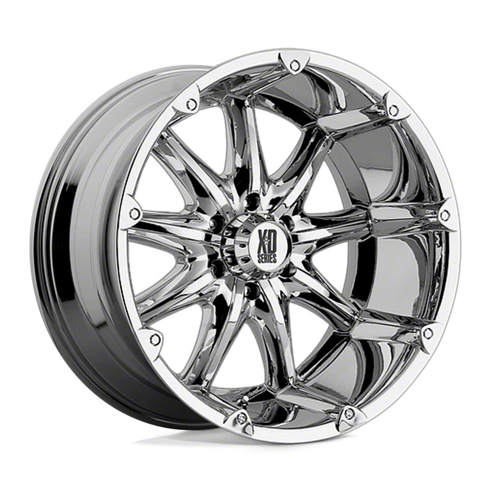 XD RAM 3500 Badlands Chrome 8-Lug Wheel; 20x9; -12mm Offset ...