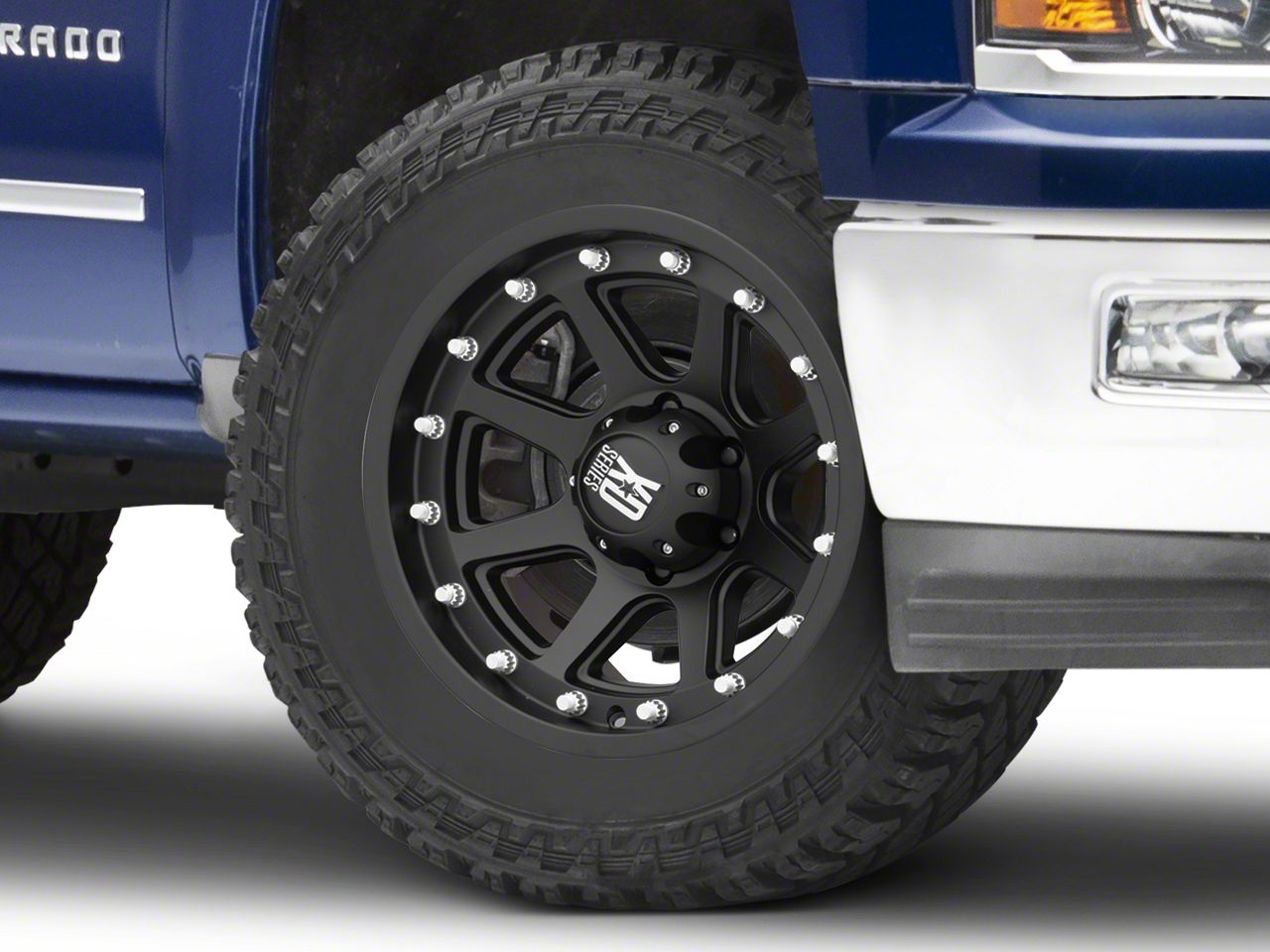 XD Colorado Addict Matte Black 6-Lug Wheel; 20x9; 18mm Offset ...