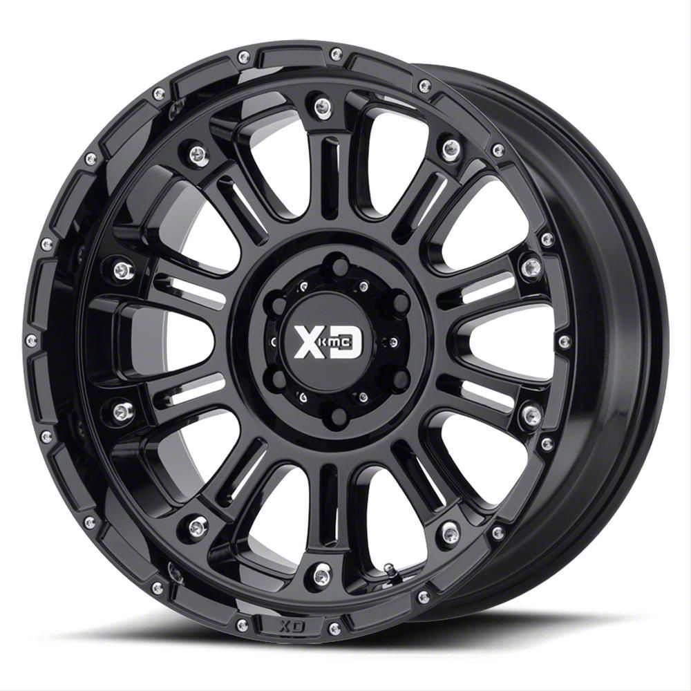 XD Dakota Hoss II Gloss Black 5-Lug Wheel; 20x9; 18mm Offset ...