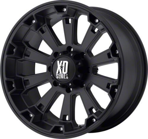 XD RAM 1500 Misfit Matte Black 5-Lug Wheel; 20x9; 0mm Offset ...