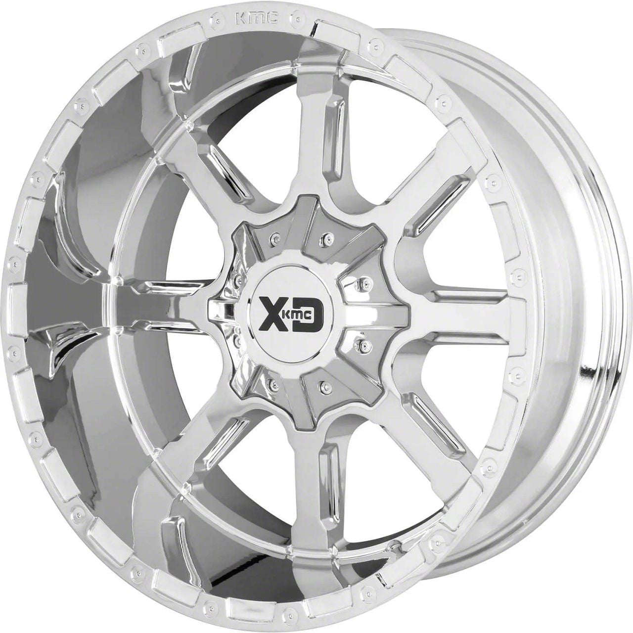 XD Sierra 1500 Mammoth Chrome 6-Lug Wheel; 20x10; -18mm Offset ...