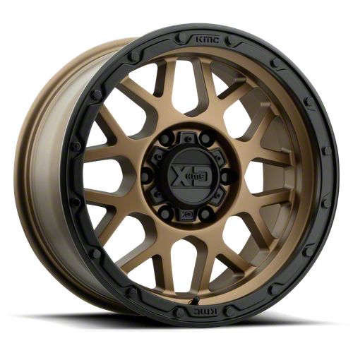 XD Silverado 1500 Grenade OR Matte Bronze with Matte Black Lip 6-Lug ...