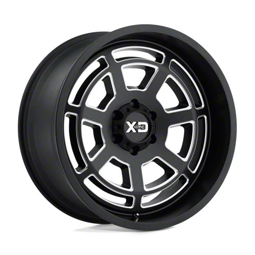 XD Yukon Bones Satin Black Milled 6-Lug Wheel; 20x9; 18mm Offset ...