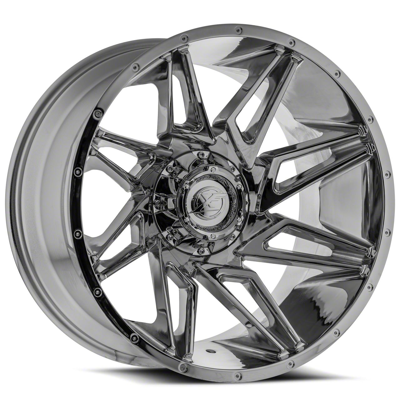 XF Offroad RAM 1500 XF-218 Chrome 5-Lug Wheel; 20x10; -12mm Offset XF ...