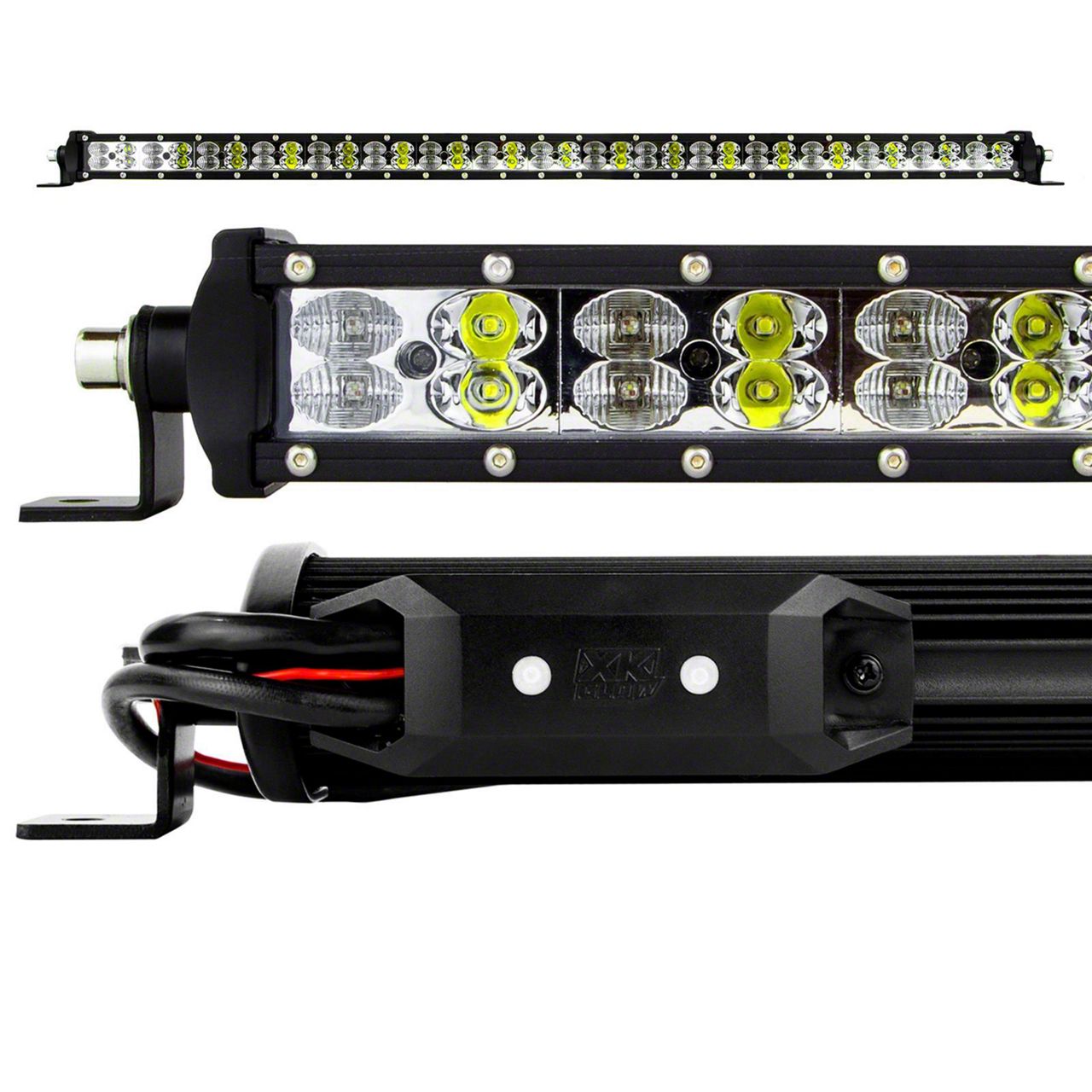 XK Glow F-250 Super Duty App Controlled 38-Inch RGBW LED Light Bar with ...
