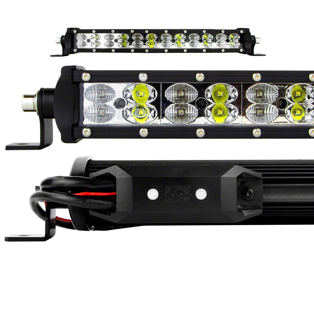 XK Glow F-350 Super Duty App Controlled 14-Inch RGBW LED Light Bar with ...