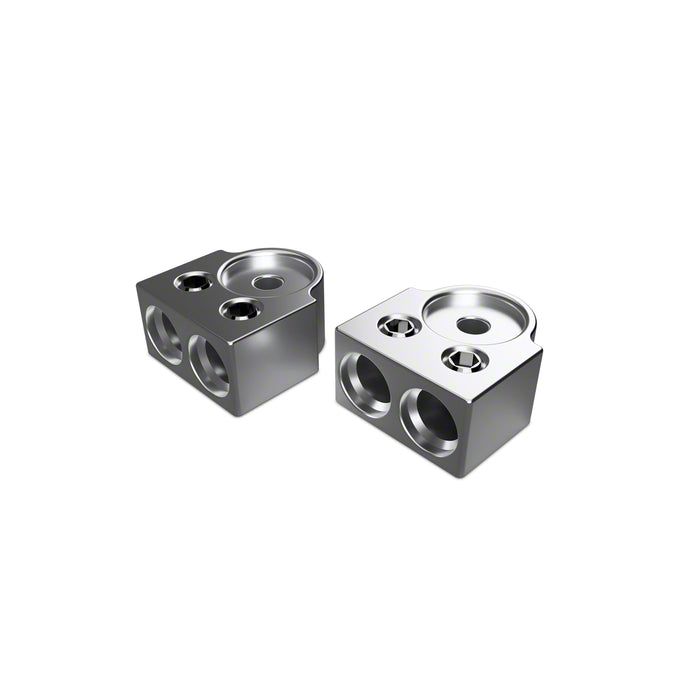 XS Power RAM 2500 600 Series Aluminum Terminal Blocks; 2 Wire; 1/0 AWG ...