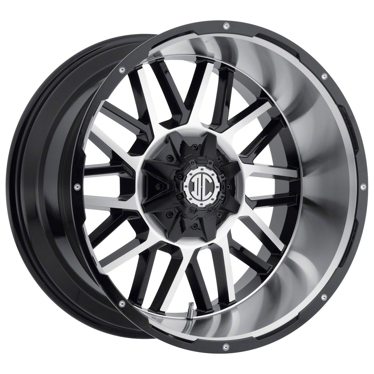 Xtreme Offroad F-150 NX-12 Midnight Black Milled 6-Lug Wheel; 20x9 ...