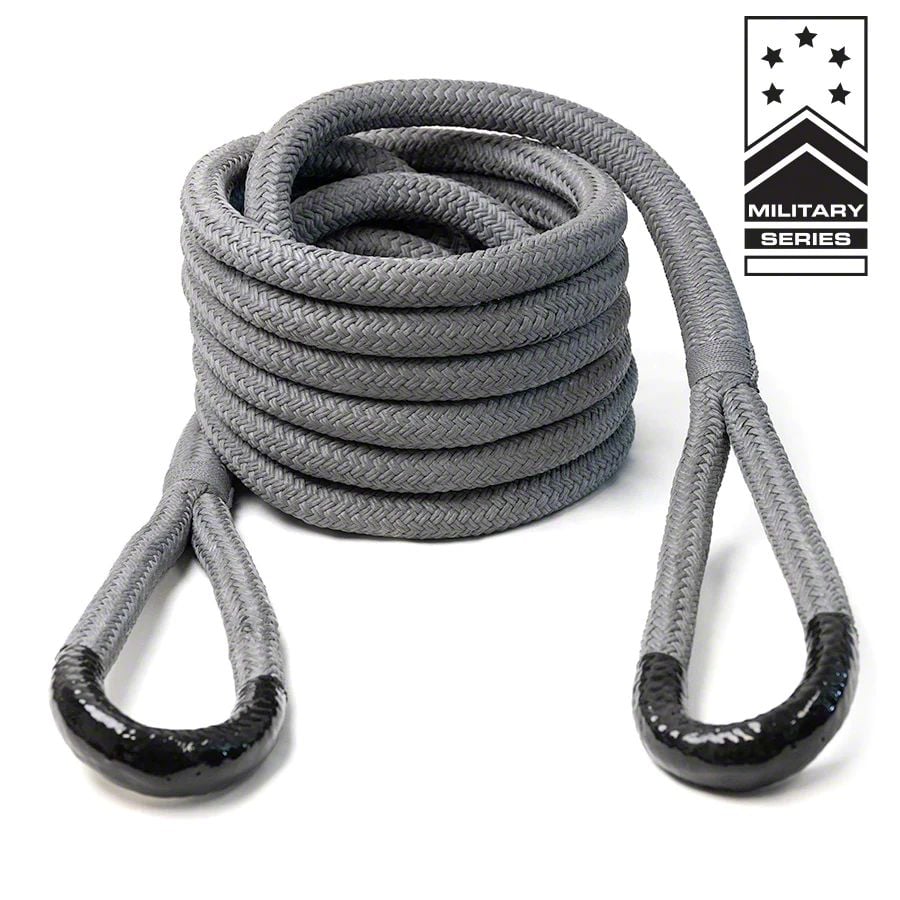 Yankum Ropes Dakota 7/8-Inch x 30-Foot Kinetic Rope; Gray WBCG8730 ...