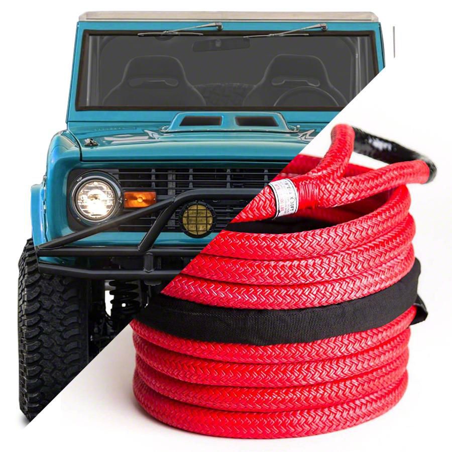 Yankum Ropes RAM 1500 7/8-Inch x 20-Foot Kinetic Recovery Rope ...