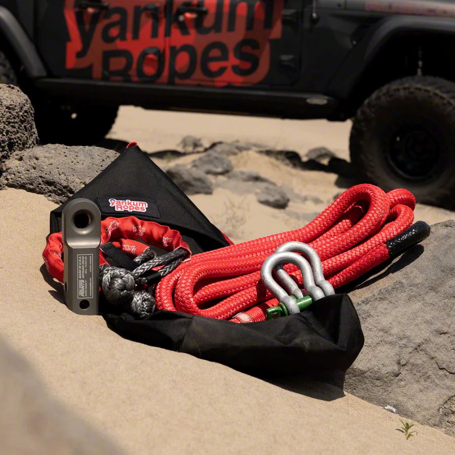 Yankum Ropes Sierra 1500 Large Weekender Off-Road Recovery Kit PWEE7830 ...