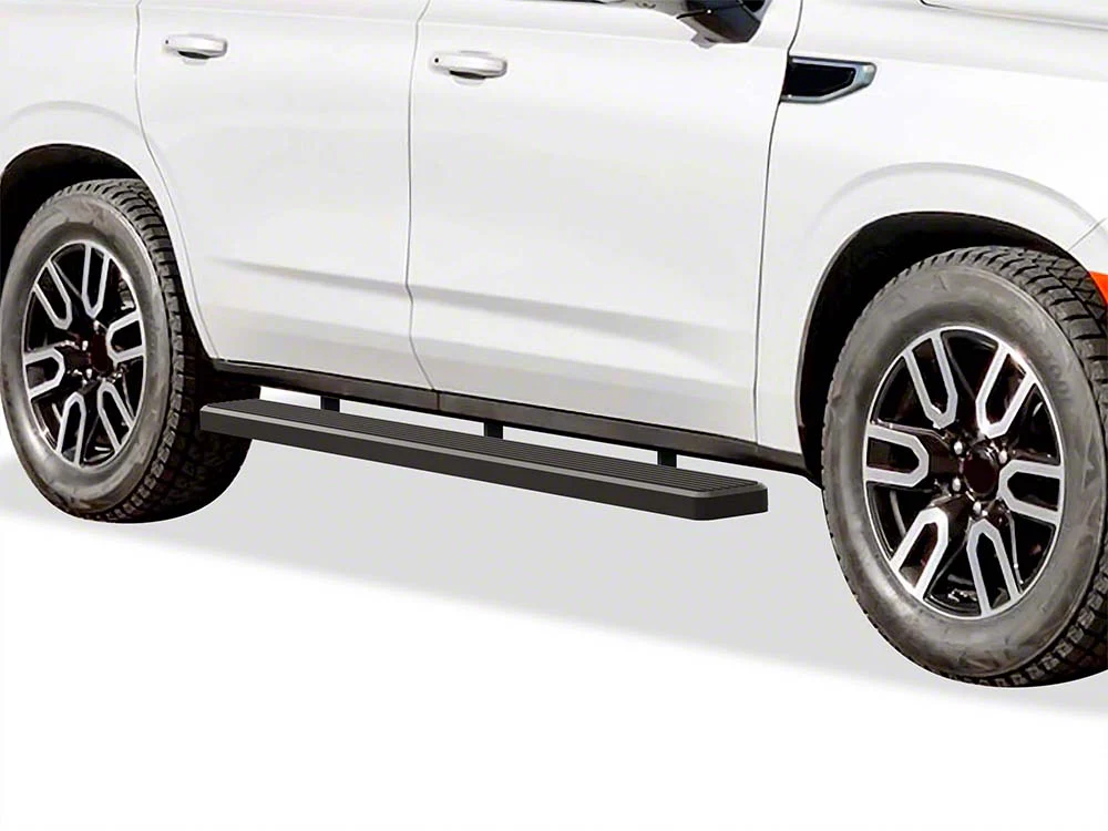Yukon 6-Inch iStep Running Boards; Black (21-26 Yukon) - Free Shipping