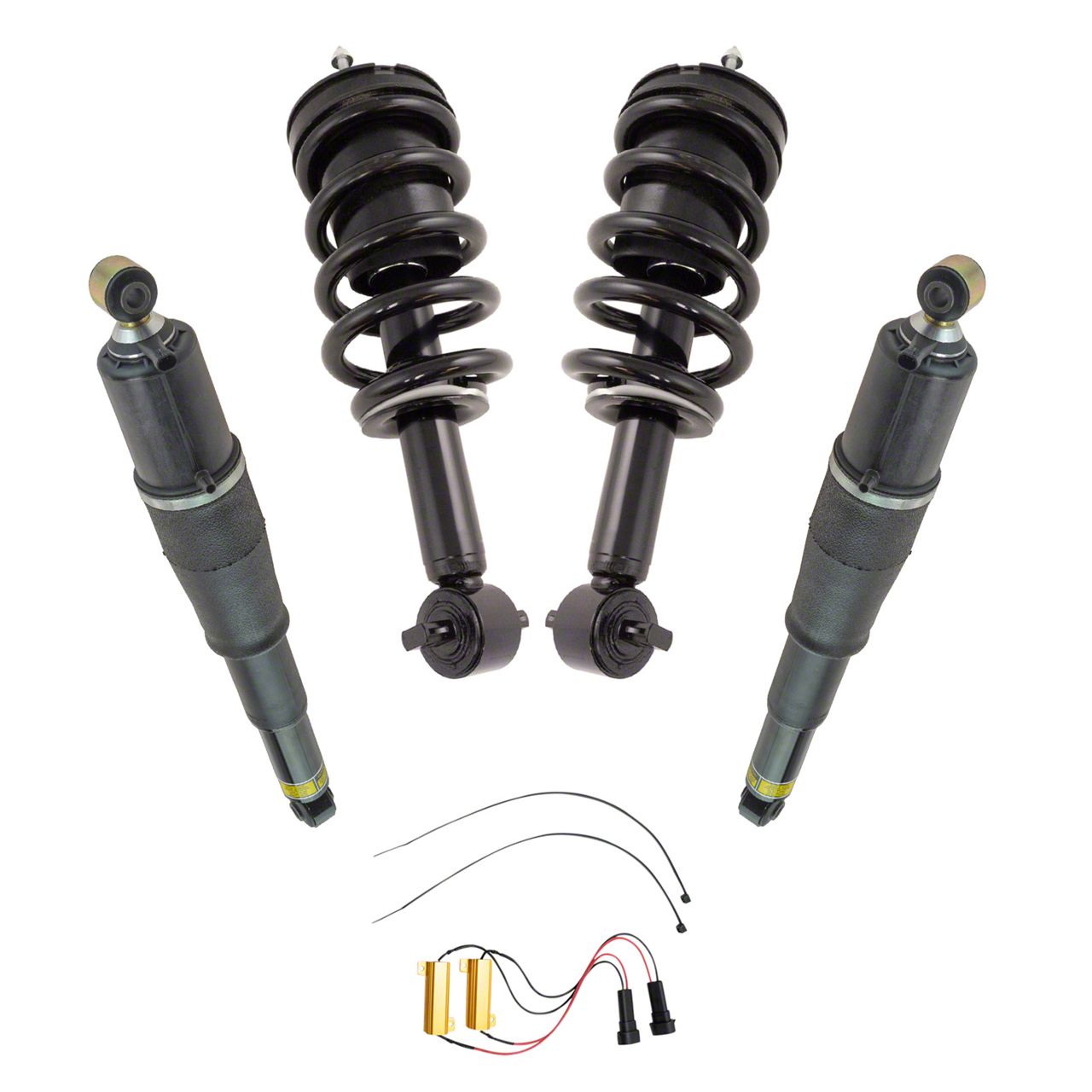 Yukon Electronic Front Strut and Spring Assemblies with Rear Shocks (07 ...