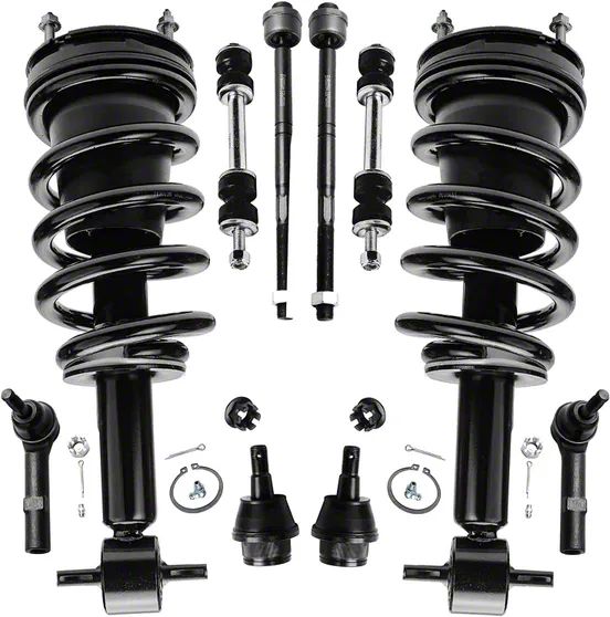 Yukon Front Strut and Spring Assemblies with Lower Ball Joints, Sway ...